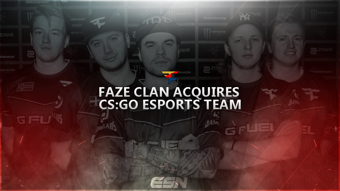 FaZe Clan Acquires New CS:GO Team | Dot Esports