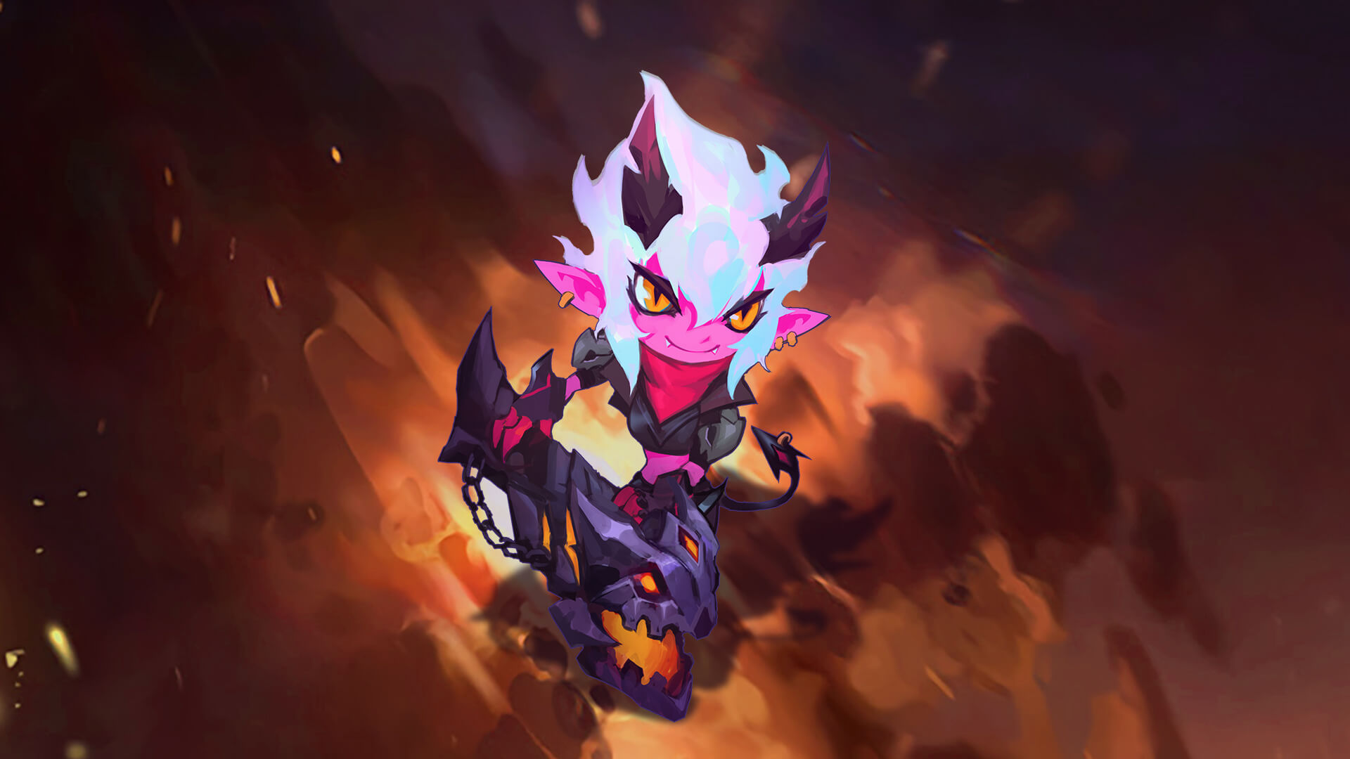 Riot Games reveals progress videos and images for Little Demon Tristana ...
