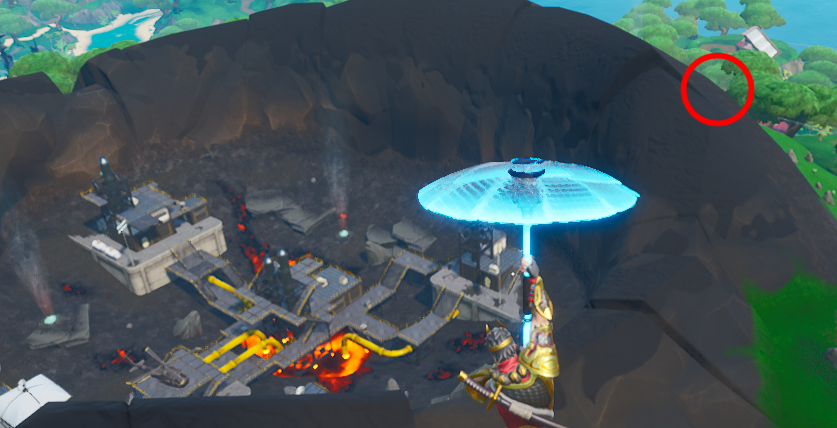 Fortnite: Fortbyte 80 Location - Accessible by using the Bunker Basher ...