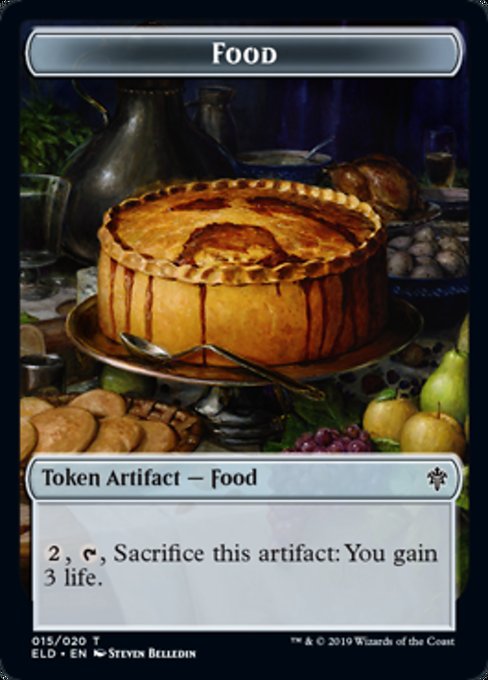 MTG Throne of Eldraine Food mechanic explained | Dot Esports