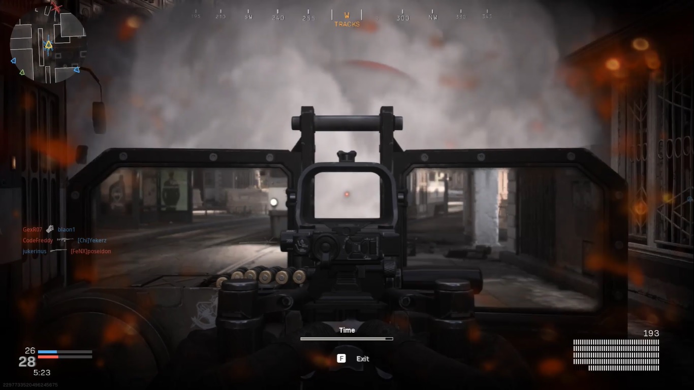 Players can see through smoke with the shield turret in Call of Duty ...