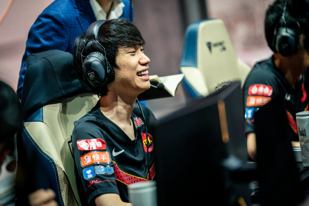 FPX reveal which champions they would like as their Worlds skins | Dot Esports